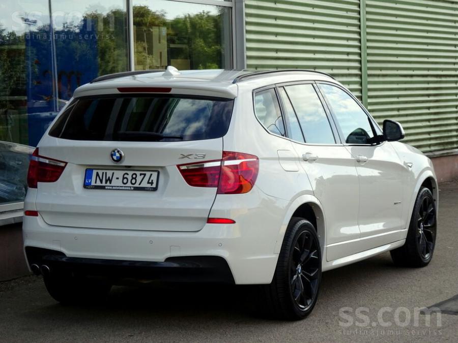 Balts BMW X3 2016 Rīga, ar dzinēja tilpumu 3.00 L un nobraukumu 309 tūkst. km par 12500 €, foto 3 vietnē AUTOMOTO.COM.LV