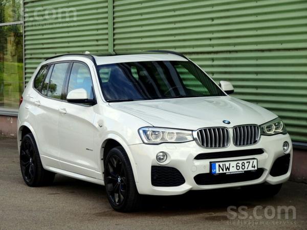 Balts BMW X3 2016 Rīga, ar dzinēja tilpumu 3.00 L un nobraukumu 309 tūkst. km par 12500 €, foto 4 vietnē AUTOMOTO.COM.LV