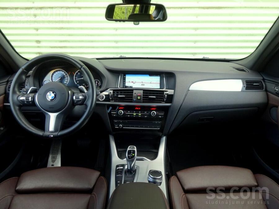 Balts BMW X3 2016 Rīga, ar dzinēja tilpumu 3.00 L un nobraukumu 309 tūkst. km par 12500 €, foto 6 vietnē AUTOMOTO.COM.LV