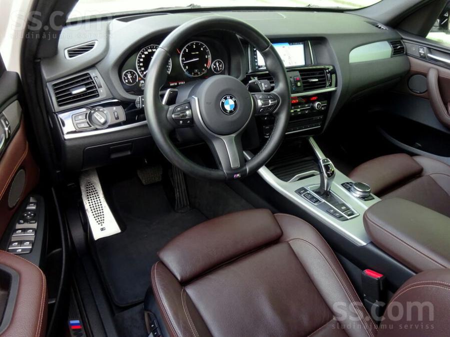 Balts BMW X3 2016 Rīga, ar dzinēja tilpumu 3.00 L un nobraukumu 309 tūkst. km par 12500 €, foto 7 vietnē AUTOMOTO.COM.LV