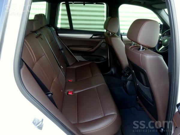 Balts BMW X3 2016 Rīga, ar dzinēja tilpumu 3.00 L un nobraukumu 309 tūkst. km par 12500 €, foto 10 vietnē AUTOMOTO.COM.LV