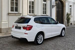 White BMW X3 2016 in Vilnius, with an engine capacity of 3.00 L and mileage of 198 thousand km for 13950 €, photo 5 on AUTOMOTO.COM.LV