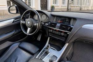 White BMW X3 2016 in Vilnius, with an engine capacity of 3.00 L and mileage of 198 thousand km for 13950 €, photo 9 on AUTOMOTO.COM.LV
