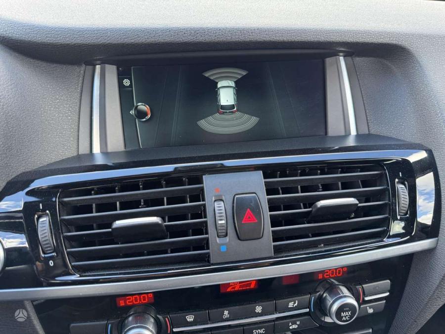 White BMW X3 2016 in Vilnius, with an engine capacity of 3.00 L and mileage of 198 thousand km for 13950 €, photo 10 on AUTOMOTO.COM.LV