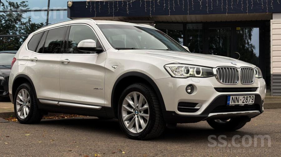 Balts BMW X3 2016 Daugavpils, ar dzinēja tilpumu 2.00 L un nobraukumu 108 tūkst. km par 16750 €, foto 1 vietnē AUTOMOTO.COM.LV