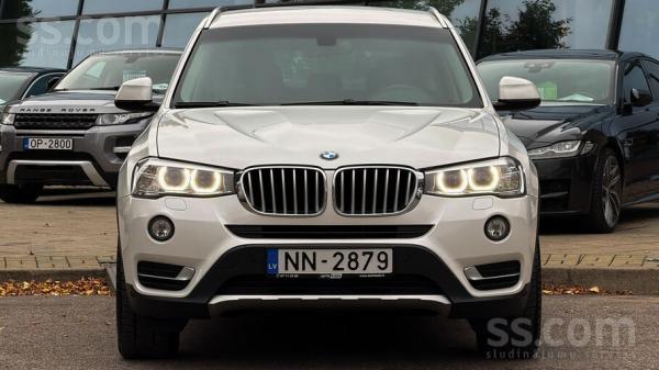 Balts BMW X3 2016 Daugavpils, ar dzinēja tilpumu 2.00 L un nobraukumu 108 tūkst. km par 16750 €, foto 3 vietnē AUTOMOTO.COM.LV