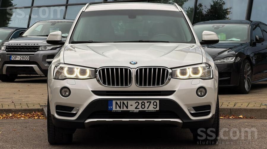 Balts BMW X3 2016 Daugavpils, ar dzinēja tilpumu 2.00 L un nobraukumu 108 tūkst. km par 16750 €, foto 3 vietnē AUTOMOTO.COM.LV