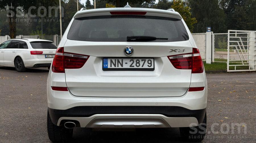 Balts BMW X3 2016 Daugavpils, ar dzinēja tilpumu 2.00 L un nobraukumu 108 tūkst. km par 16750 €, foto 23 vietnē AUTOMOTO.COM.LV
