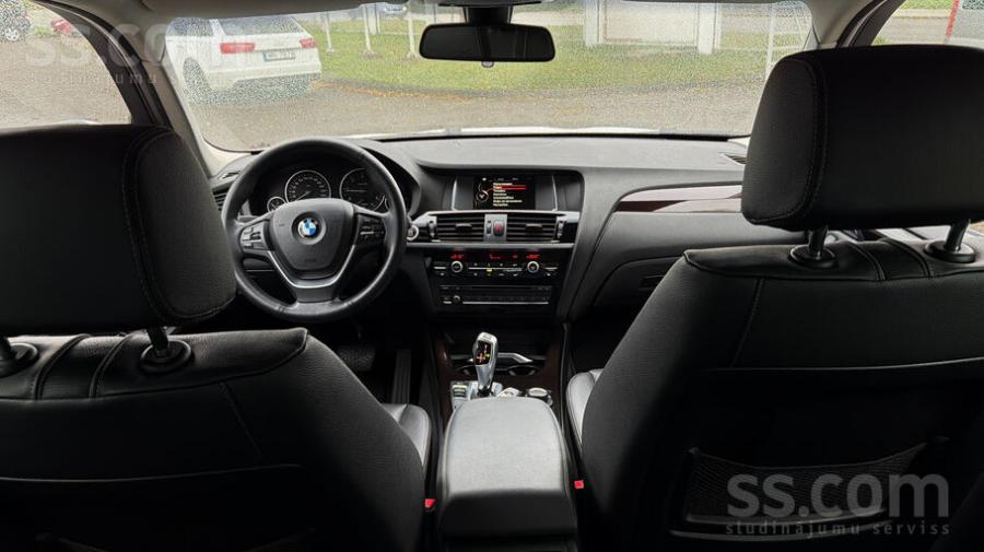 Balts BMW X3 2016 Daugavpils, ar dzinēja tilpumu 2.00 L un nobraukumu 108 tūkst. km par 16750 €, foto 26 vietnē AUTOMOTO.COM.LV