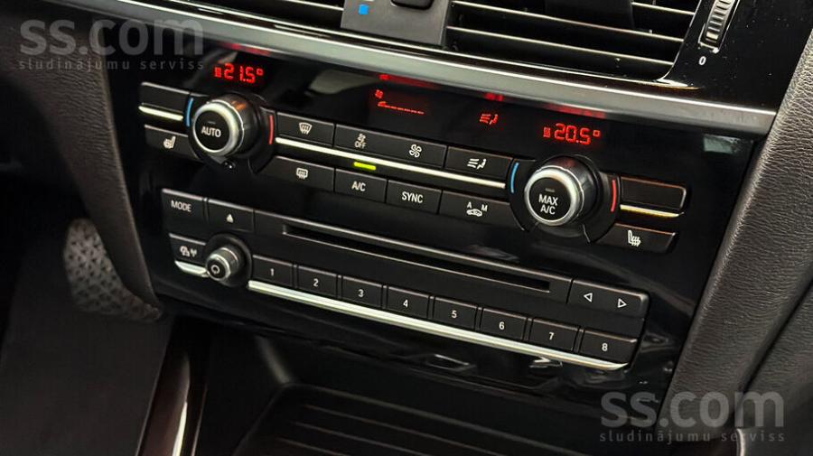 Balts BMW X3 2016 Daugavpils, ar dzinēja tilpumu 2.00 L un nobraukumu 108 tūkst. km par 16750 €, foto 31 vietnē AUTOMOTO.COM.LV