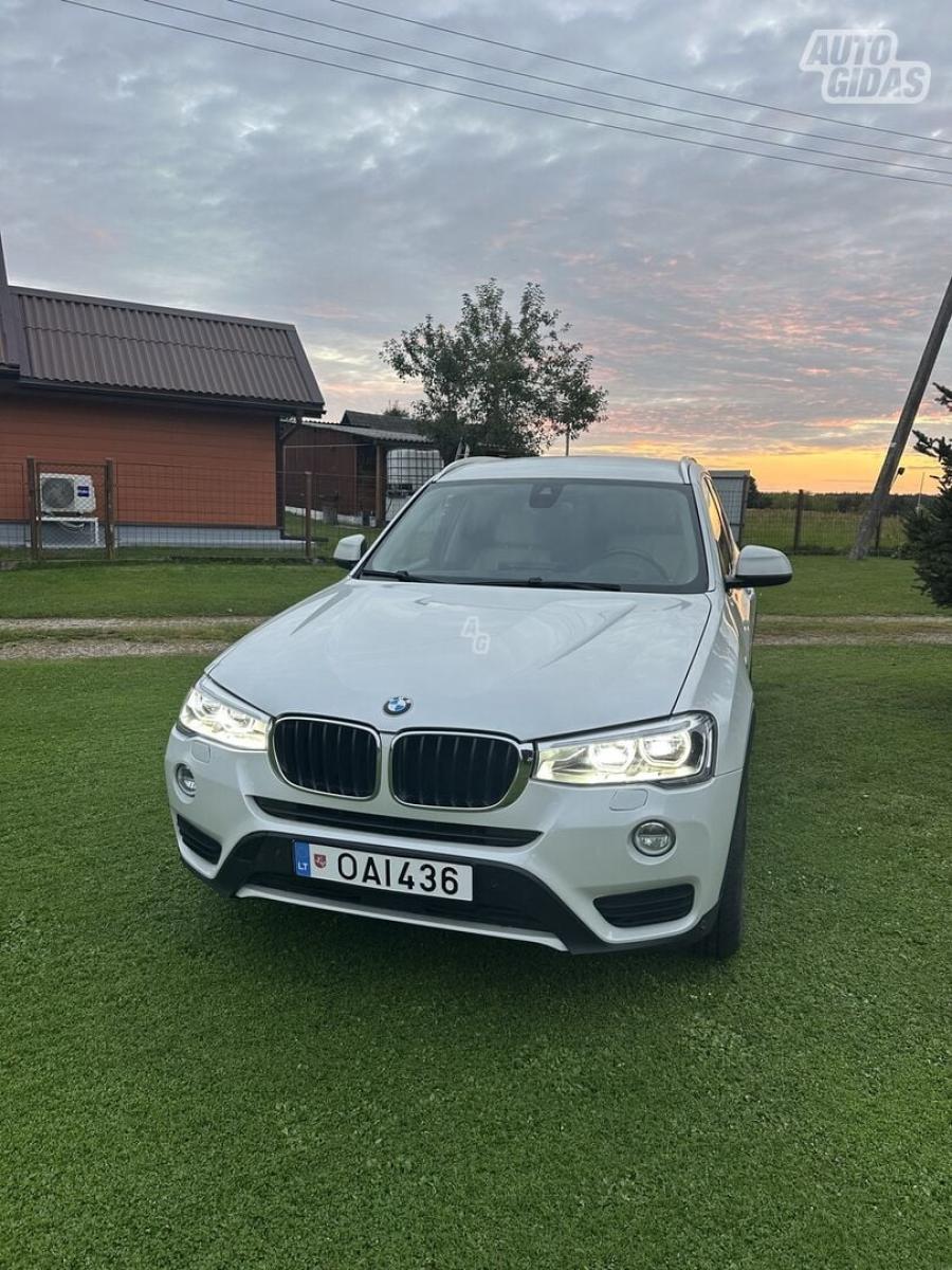 Balts BMW X3 2016 Druskininkai, ar dzinēja tilpumu 2.00 L un nobraukumu 294 tūkst. km par 12600 €, foto 3 vietnē AUTOMOTO.COM.LV