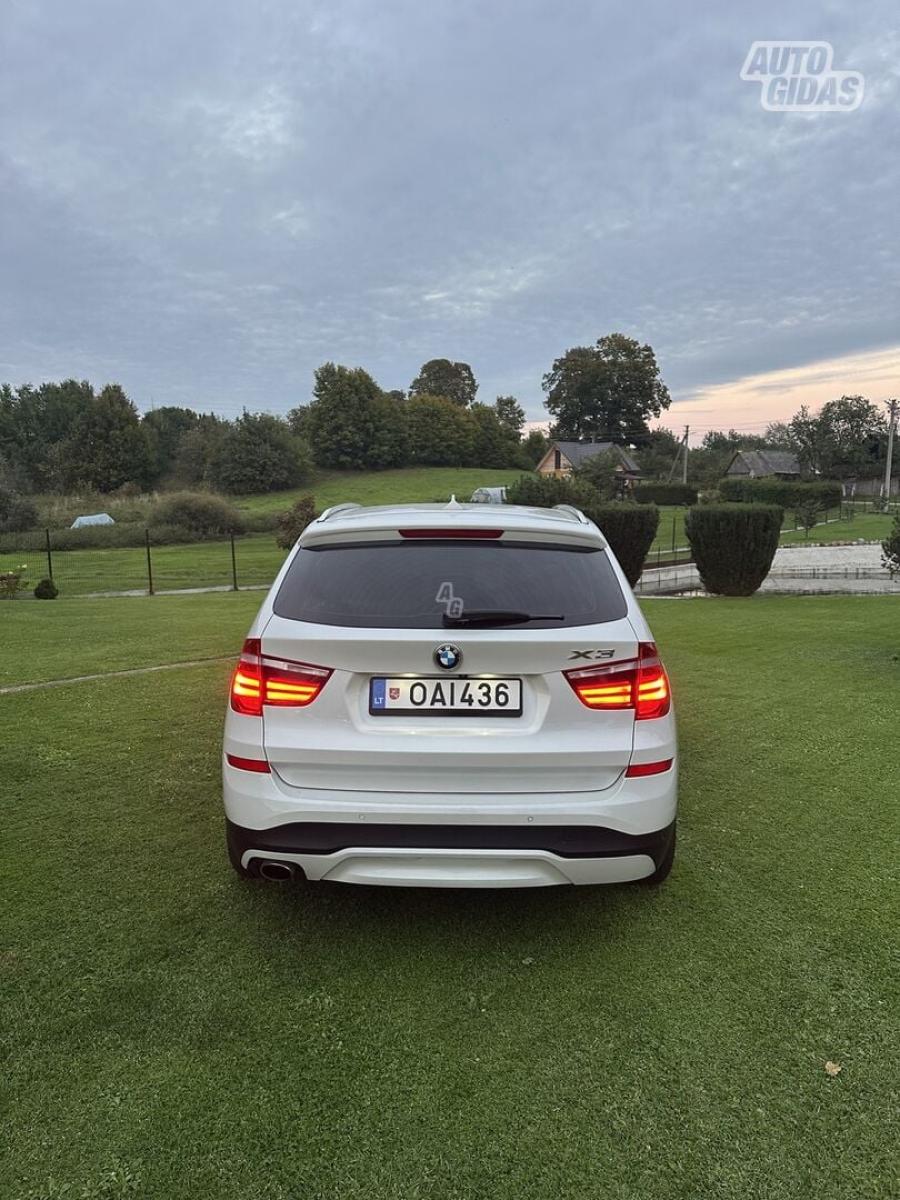 Balts BMW X3 2016 Druskininkai, ar dzinēja tilpumu 2.00 L un nobraukumu 294 tūkst. km par 12600 €, foto 9 vietnē AUTOMOTO.COM.LV