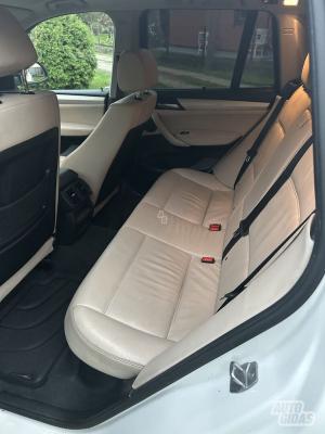 Balts BMW X3 2016 Druskininkai, ar dzinēja tilpumu 2.00 L un nobraukumu 294 tūkst. km par 12600 €, foto 14 vietnē AUTOMOTO.COM.LV