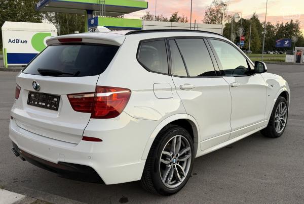 Balts BMW X3 2016 Šauļi, ar dzinēja tilpumu 3.00 L un nobraukumu 241 tūkst. km par 9850 €, foto 8 vietnē AUTOMOTO.COM.LV