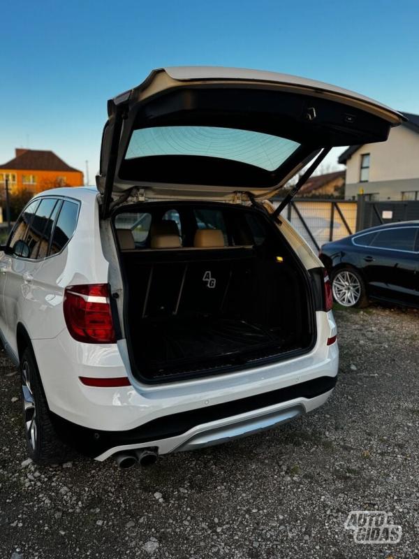 Balts BMW X3 2016 Klaipėda, ar dzinēja tilpumu 2.00 L un nobraukumu 143 tūkst. km par 11500 €, foto 9 vietnē AUTOMOTO.COM.LV