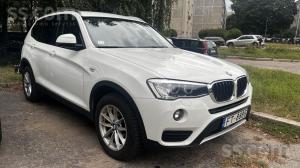 White BMW X3 2017 in Riga, with an engine capacity of 2.00 L and mileage of 235 thousand km for 14300 €, photo 1 on AUTOMOTO.COM.LV