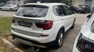 White BMW X3 2017 in Riga, with an engine capacity of 2.00 L and mileage of 235 thousand km for 14300 €, photo 9 on AUTOMOTO.COM.LV