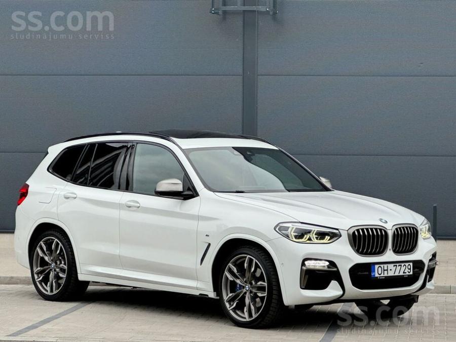 White BMW X3 2017 in Riga, with an engine capacity of 3.00 L and mileage of 97 thousand km for 35000 €, photo 2 on AUTOMOTO.COM.LV