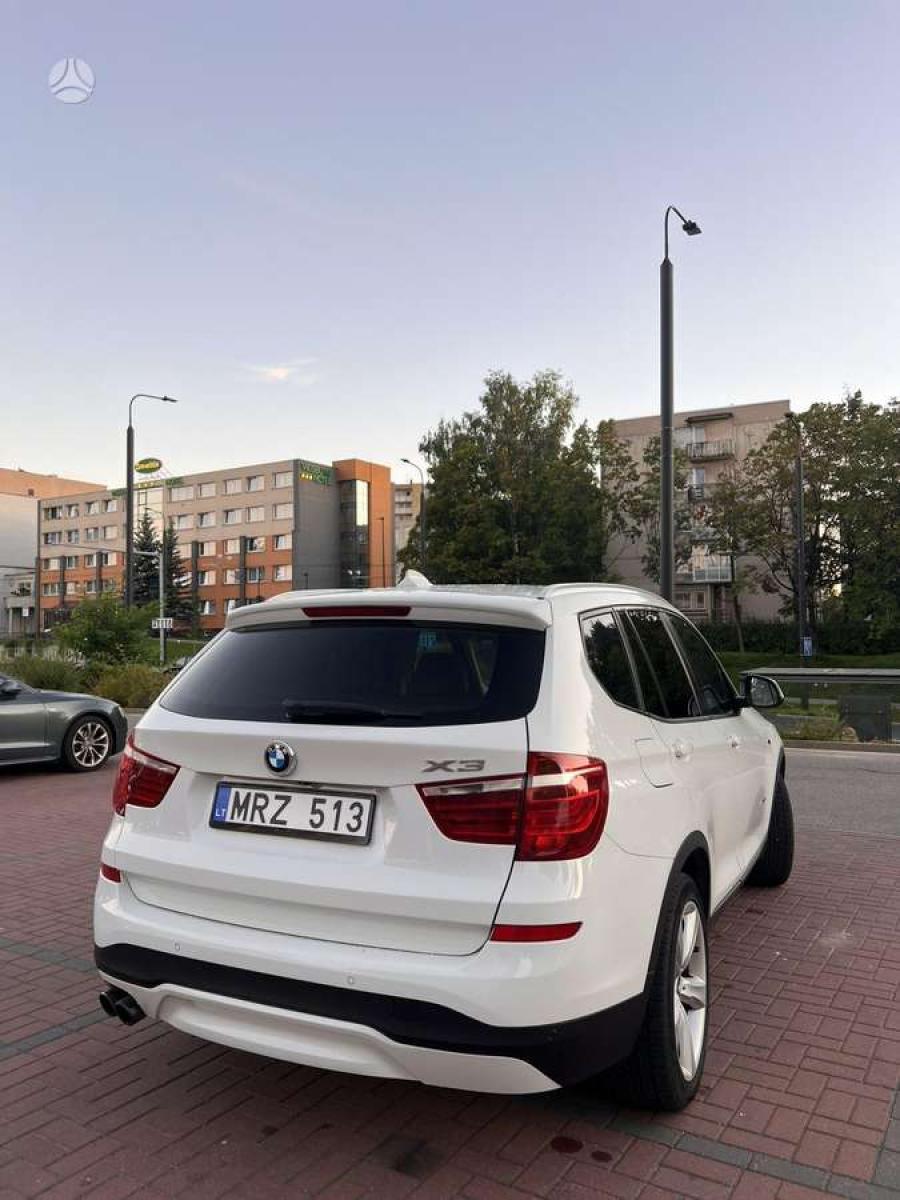 Balts BMW X3 2017 Viļņa, ar dzinēja tilpumu 2.00 L un nobraukumu 162 tūkst. km par 12500 €, foto 2 vietnē AUTOMOTO.COM.LV