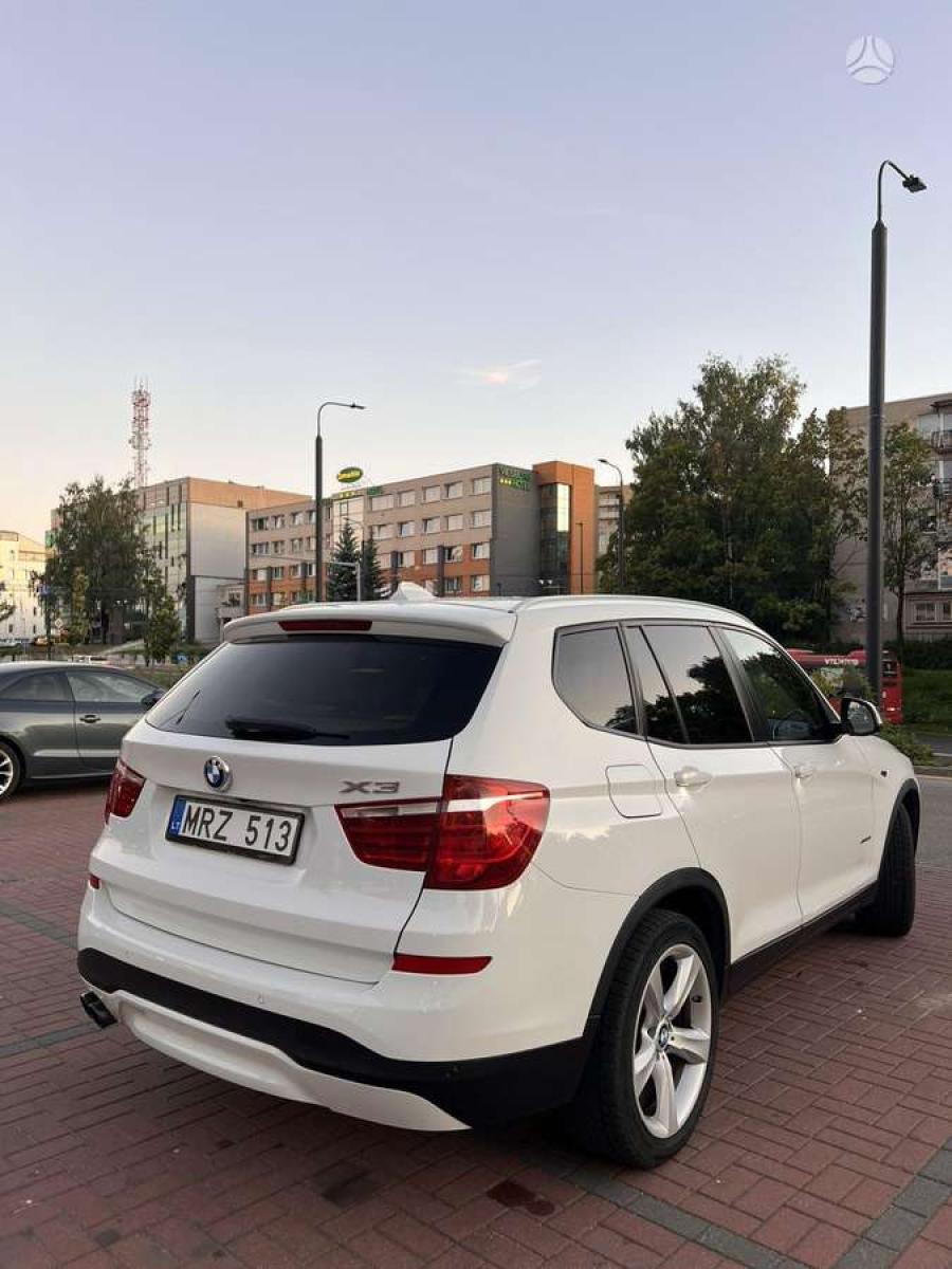 Balts BMW X3 2017 Viļņa, ar dzinēja tilpumu 2.00 L un nobraukumu 162 tūkst. km par 12500 €, foto 4 vietnē AUTOMOTO.COM.LV