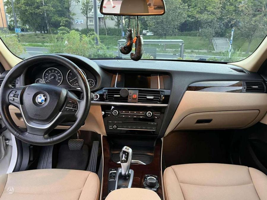 Balts BMW X3 2017 Viļņa, ar dzinēja tilpumu 2.00 L un nobraukumu 162 tūkst. km par 12500 €, foto 5 vietnē AUTOMOTO.COM.LV