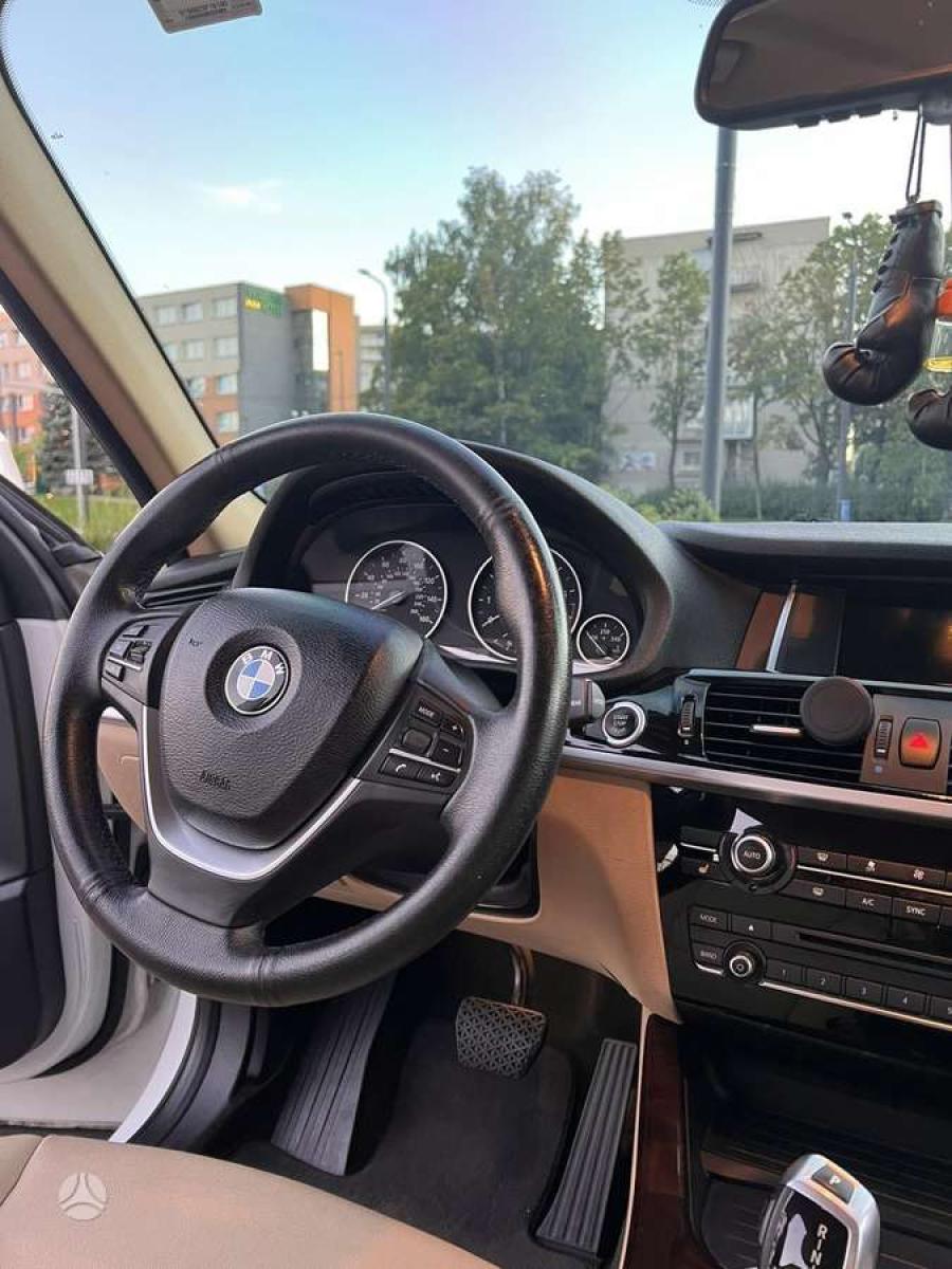 Balts BMW X3 2017 Viļņa, ar dzinēja tilpumu 2.00 L un nobraukumu 162 tūkst. km par 12500 €, foto 6 vietnē AUTOMOTO.COM.LV