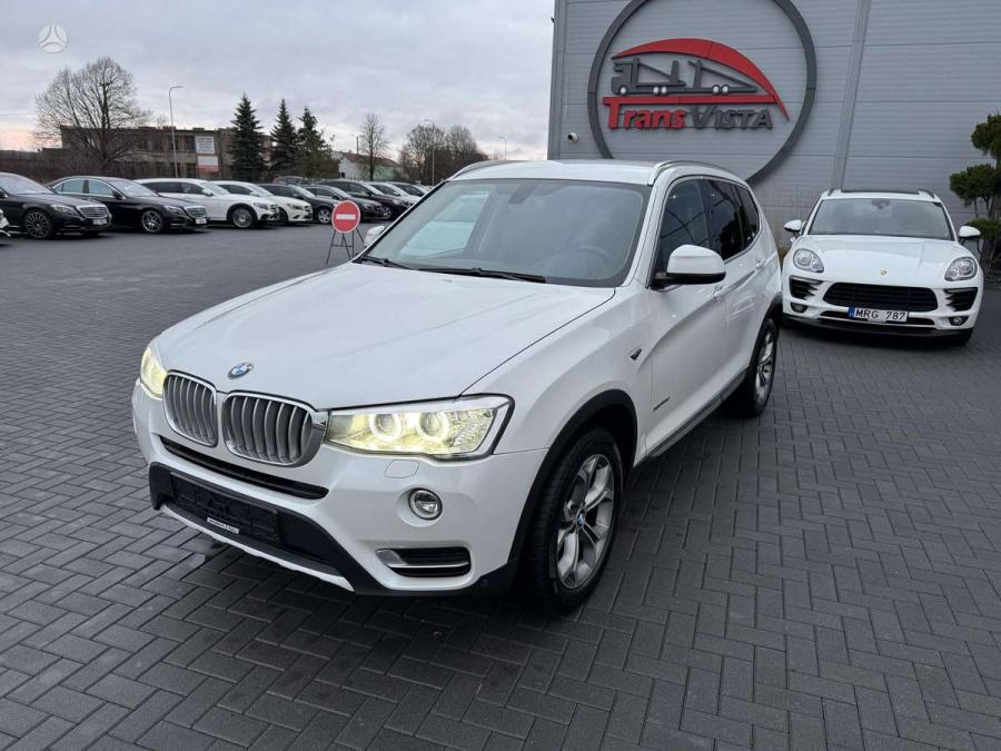 Balts BMW X3 2017 Telšiai, ar dzinēja tilpumu 2.00 L un nobraukumu 236 tūkst. km par 12500 €, foto 2 vietnē AUTOMOTO.COM.LV