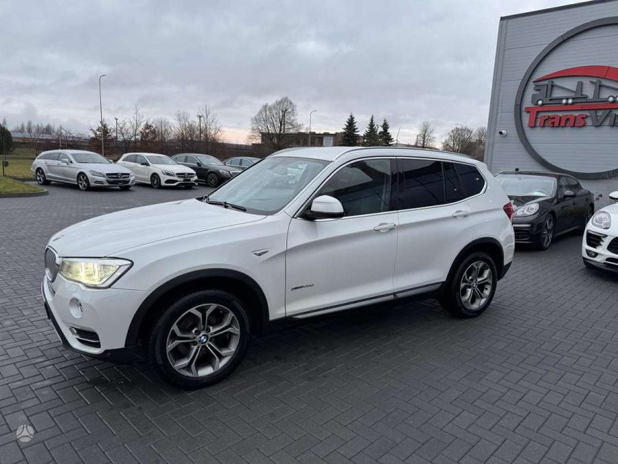 Balts BMW X3 2017 Telšiai, ar dzinēja tilpumu 2.00 L un nobraukumu 236 tūkst. km par 12500 €, foto 3 vietnē AUTOMOTO.COM.LV