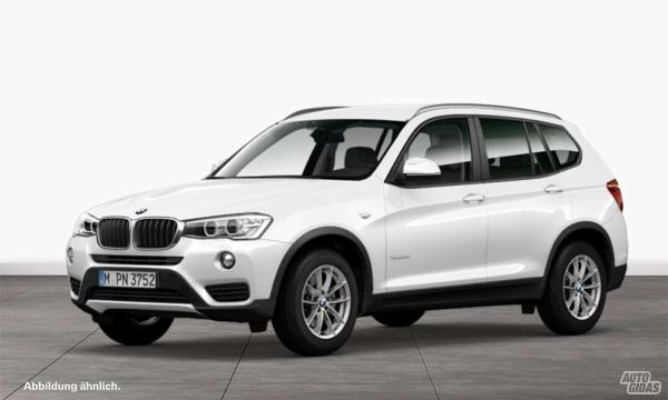 White BMW X3 2017 in Kaunas, with an engine capacity of 2.00 L and mileage of 49 thousand km for 25480 €, photo 1 on AUTOMOTO.COM.LV