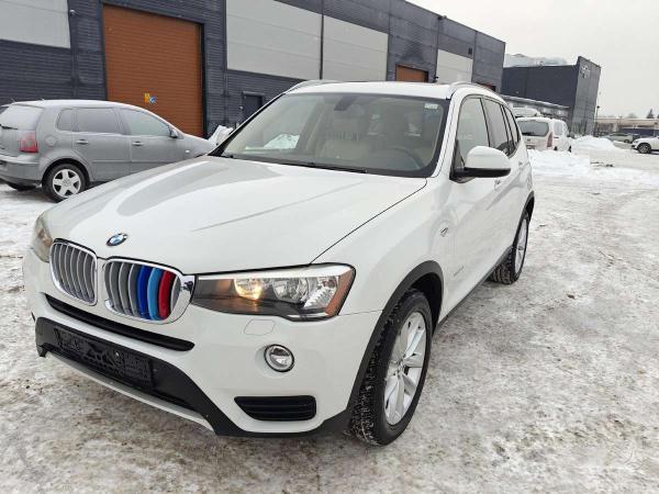 White BMW X3 2017 in Kaunas, with an engine capacity of 2.00 L and mileage of 170 thousand km for 14200 €, photo 1 on AUTOMOTO.COM.LV
