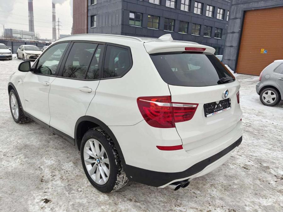 White BMW X3 2017 in Kaunas, with an engine capacity of 2.00 L and mileage of 170 thousand km for 14200 €, photo 3 on AUTOMOTO.COM.LV