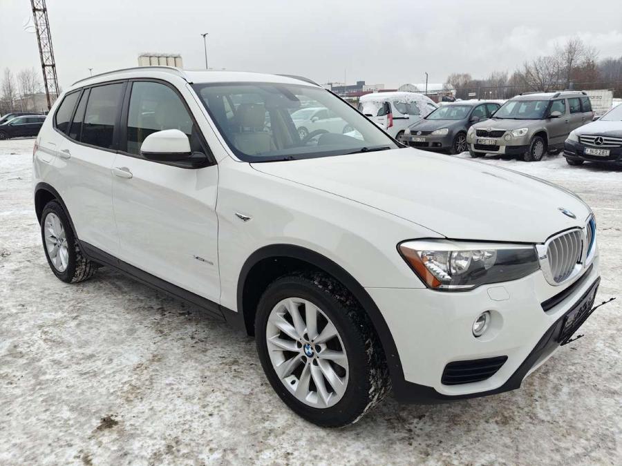 White BMW X3 2017 in Kaunas, with an engine capacity of 2.00 L and mileage of 170 thousand km for 14200 €, photo 7 on AUTOMOTO.COM.LV