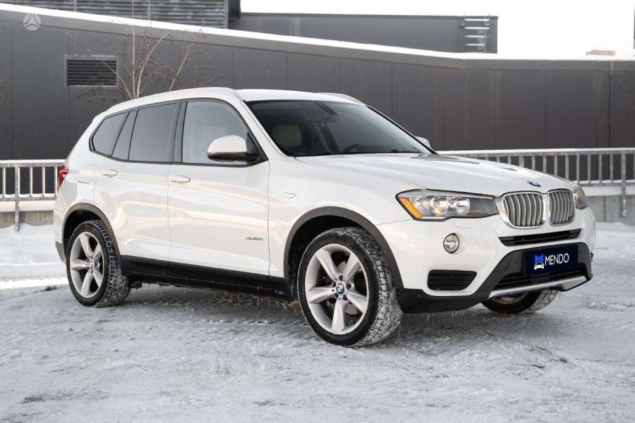 Balts BMW X3 2017 Viļņa, ar dzinēja tilpumu 2.00 L un nobraukumu 164 tūkst. km par 12900 €, foto 1 vietnē AUTOMOTO.COM.LV