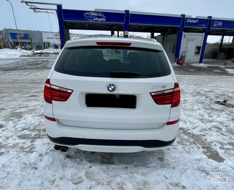 White BMW X3 2017 in Silute, with an engine capacity of 2.00 L and mileage of 244 thousand km for 13000 €, photo 3 on AUTOMOTO.COM.LV