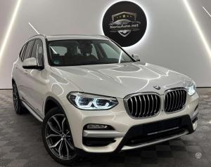 White BMW X3 2017 in Marijampole, with an engine capacity of 2.00 L and mileage of 93 thousand km for 28650 €, photo  on AUTOMOTO.COM.LV