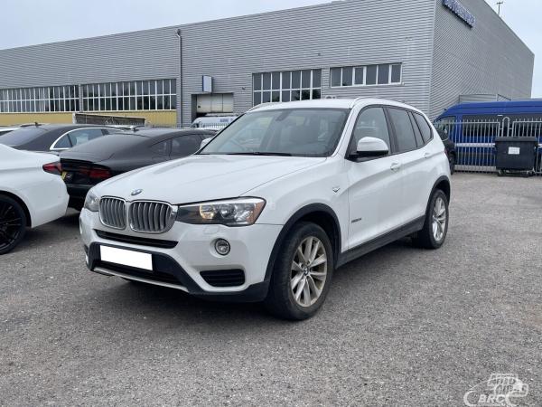 Balts BMW X3 2017 Avižieniai, ar dzinēja tilpumu 2.00 L un nobraukumu 118 tūkst. km par 13600 €, foto 1 vietnē AUTOMOTO.COM.LV