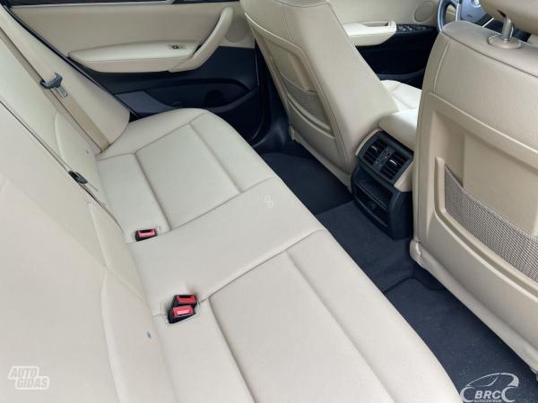 Balts BMW X3 2017 Avižieniai, ar dzinēja tilpumu 2.00 L un nobraukumu 118 tūkst. km par 13600 €, foto 7 vietnē AUTOMOTO.COM.LV