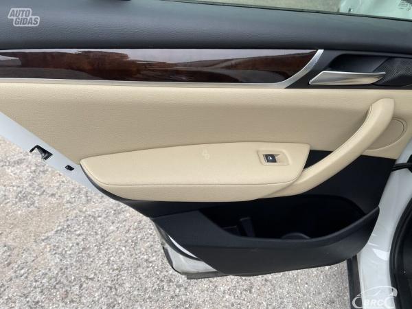 Balts BMW X3 2017 Avižieniai, ar dzinēja tilpumu 2.00 L un nobraukumu 118 tūkst. km par 13600 €, foto 9 vietnē AUTOMOTO.COM.LV
