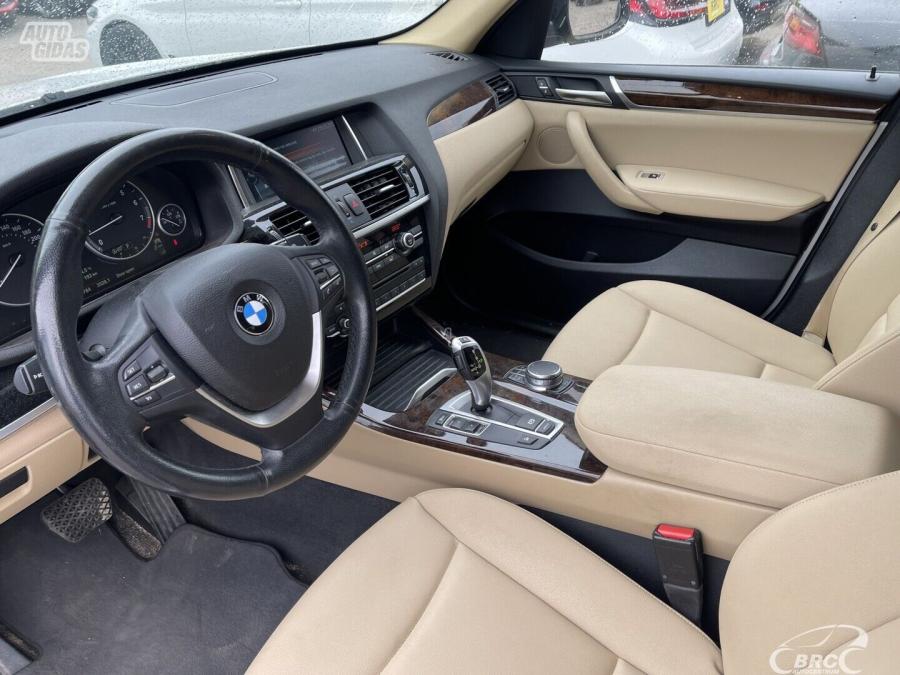 Белый БМВ Х3 2017 в Авиженяй, объемом двигателя 2.00 л и пробегом 118 тыс. км за 13600 €, фото 14 на AUTOMOTO.COM.LV