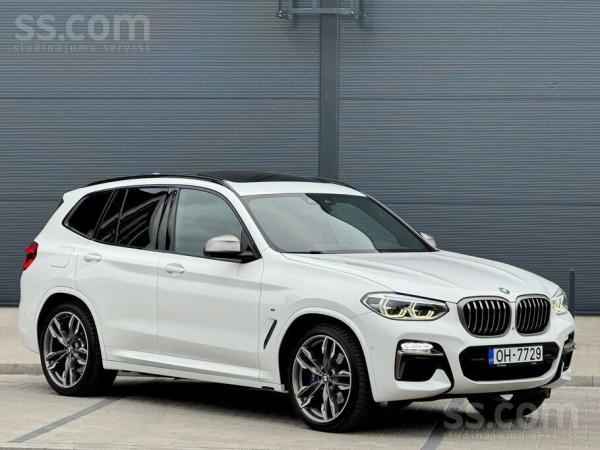 White BMW X3 2017 in Riga, with an engine capacity of 3.00 L and mileage of 0 thousand km for 29900 €, photo 1 on AUTOMOTO.COM.LV