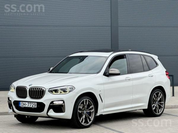 White BMW X3 2017 in Riga, with an engine capacity of 3.00 L and mileage of 0 thousand km for 29900 €, photo 3 on AUTOMOTO.COM.LV