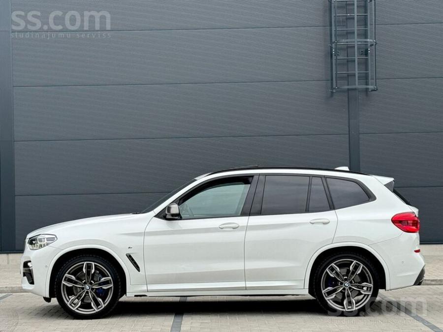 White BMW X3 2017 in Riga, with an engine capacity of 3.00 L and mileage of 0 thousand km for 29900 €, photo 5 on AUTOMOTO.COM.LV