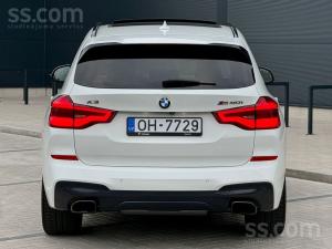 White BMW X3 2017 in Riga, with an engine capacity of 3.00 L and mileage of 0 thousand km for 29900 €, photo 8 on AUTOMOTO.COM.LV