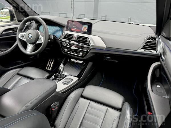 White BMW X3 2017 in Riga, with an engine capacity of 3.00 L and mileage of 0 thousand km for 29900 €, photo 10 on AUTOMOTO.COM.LV