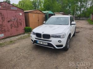 White BMW X3 2017 in Riga, with an engine capacity of 2.00 L and mileage of 25 thousand km for 25900 €, photo  on AUTOMOTO.COM.LV