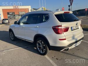 White BMW X3 2017 in Riga, with an engine capacity of 2.00 L and mileage of 195 thousand km for 16500 €, photo 6 on AUTOMOTO.COM.LV