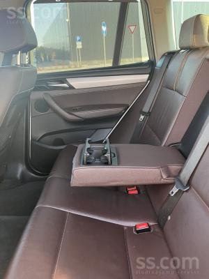 White BMW X3 2017 in Riga, with an engine capacity of 2.00 L and mileage of 195 thousand km for 16500 €, photo 7 on AUTOMOTO.COM.LV