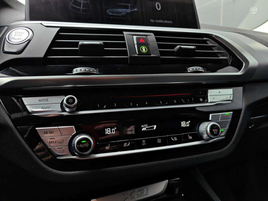 White BMW X3 2017 in Klaipeda, with an engine capacity of 2.00 L and mileage of 279 thousand km for 18950 €, photo 52 on AUTOMOTO.COM.LV