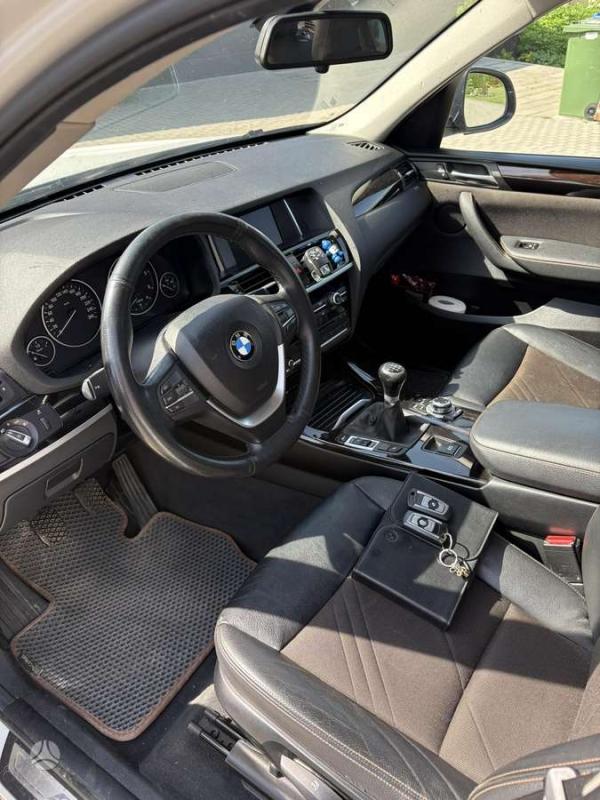 White BMW X3 2017 in Silale, with an engine capacity of 2.00 L and mileage of 323 thousand km for 10999 €, photo 5 on AUTOMOTO.COM.LV