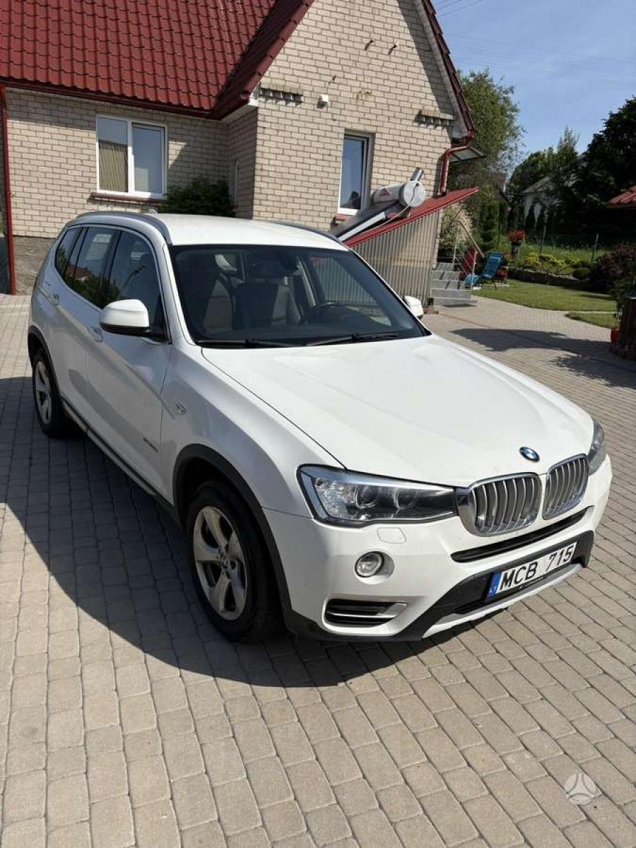 Balts BMW X3 2017 Šilalė, ar dzinēja tilpumu 2.00 L un nobraukumu 323 tūkst. km par 10999 €, foto 3 vietnē AUTOMOTO.COM.LV
